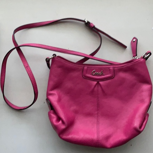 Coach | Bags | Coach Pink Crossbody Bag | Poshmark